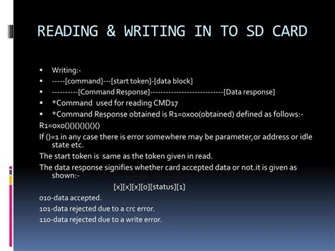 PPT INTERFACING SD CARD WITH MSP430F5435 PowerPoint Presentation Free Download ID 6295296