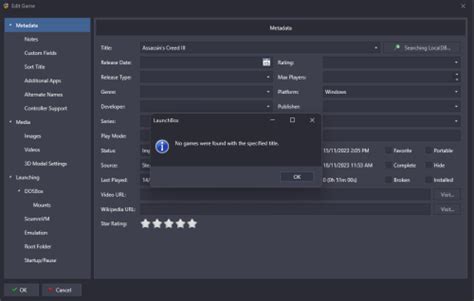 Issue With Launchbox Db Id Noobs Launchbox Community Forums