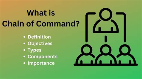 What Is Chain Of Command Types Elements And Importance