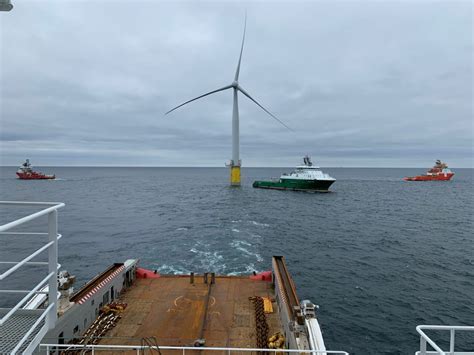 First Power Flows From Worlds Largest Floating Offshore Wind Farm