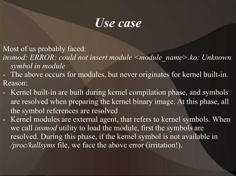 Introduction To Linux Kernel Modules Ppt