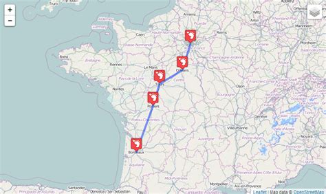 Leaflet Création Dune Polyline Zecks Blog