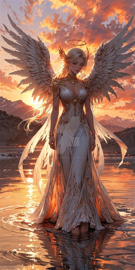 Anime Tiefling Wings Elf Digital Artwork Featuring By Angleface125 On