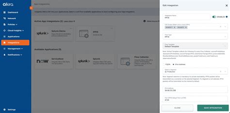 traffic flow visualization with alkira ipfix integration