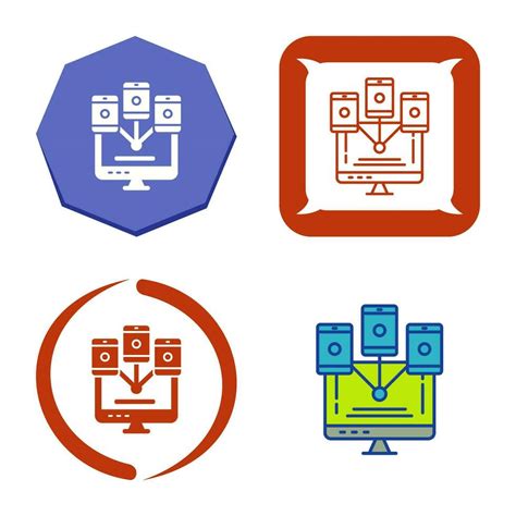 Computer Networks Vector Icon 31635118 Vector Art At Vecteezy