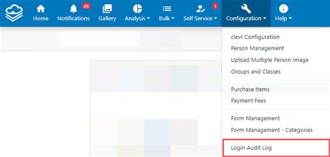 Login Audit Log Clevr