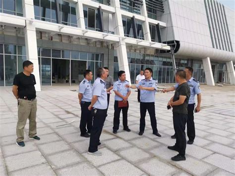 来安县反恐办前往在建汽车站检查指导反恐安防设施建设工作广场