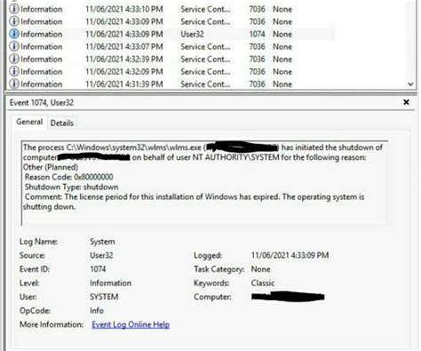 Windows Server 2019 Standard Hyper V Guest Vm Unexpectedly Shutdown Software Spiceworks