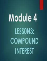Mastering Compound Interest Formulas Examples Solutions Course Hero