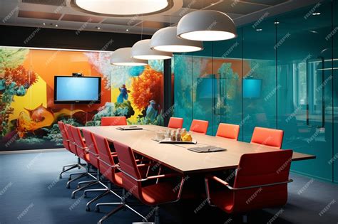 Premium Ai Image Meeting Rooms Are Original And Imaginative