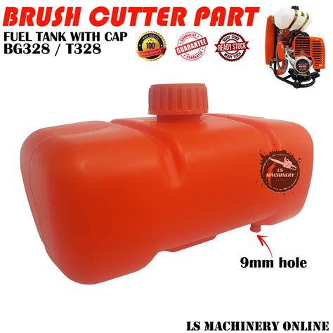 BG T Brush Cutter Fuel Tank Mm Hole With Cap Mesin Rumput Fuel Tank Minyak Tangki