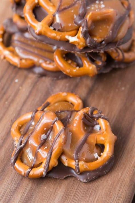 Salted Caramel Pretzel Snaps YourCookNow
