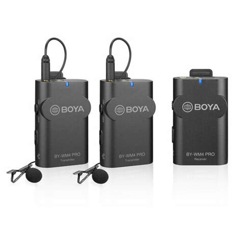 Купить Двухканальная беспроводная радиосистема BOYA BY-WM4 Pro-K2 ...
