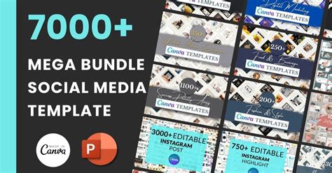 Social Media Templates Mega Bundle Bundle · Creative Fabrica