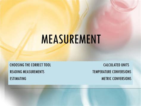 PPT MEASUREMENT PowerPoint Presentation Free Download ID