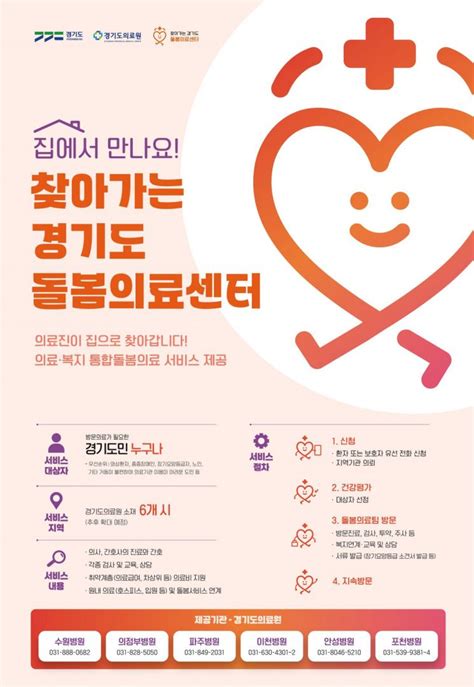 경기도 찾아가는 돌봄의료센터 6곳서 9곳으로 확대 아시아경제