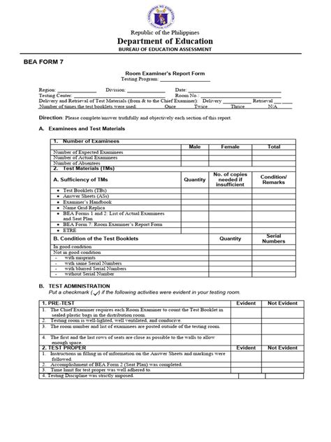 Bea Form 7natg6 Pm Pdf