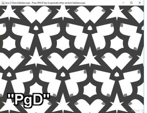 GitHub Leonardo Ono Java2D3CharsKaleidoscope See 3 Randomly Chosen