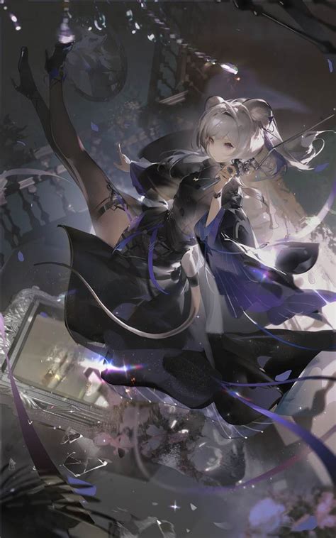 林雨霞 插画师若干爪的明日方舟插画图片 BoBoPic