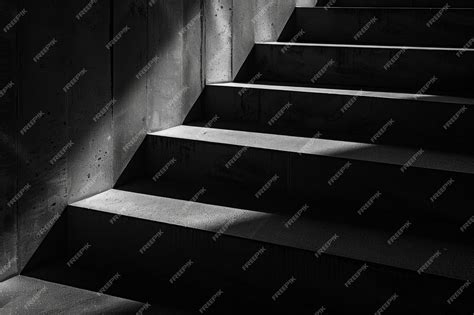 Premium Photo Stairway To Shadows An Enigmatic Pathway Leading Into