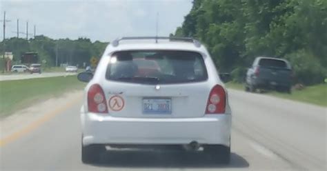 Half Life Lambda Logo On Car Album On Imgur