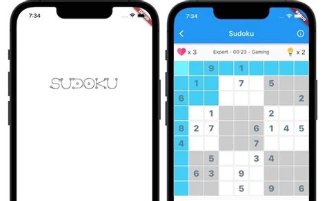 Sudoku Games In Flutter