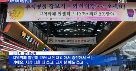 한정판 지역화폐 사용량 급증경기도민 75 지역화폐 도움