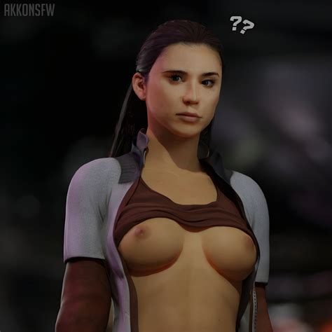 Rule 34 1girls 3d Akkonsfw Breast Slip Breasts Clothing Confusion