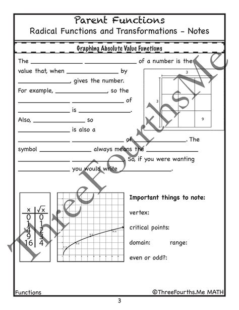 Radical Function Transformations Multiple Transformations Of Basic