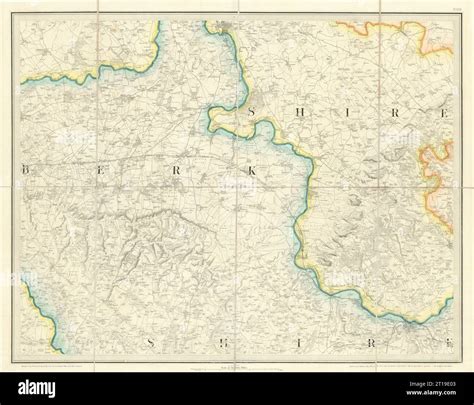 Os 13 Upper Thames Valley And Chilterns Oxford Reading Henley Abingdon