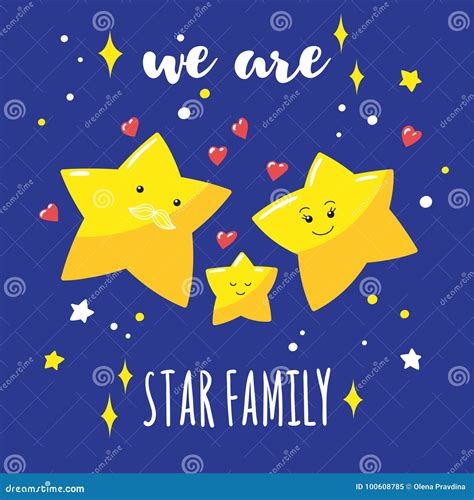 Cute Cartoon Stars