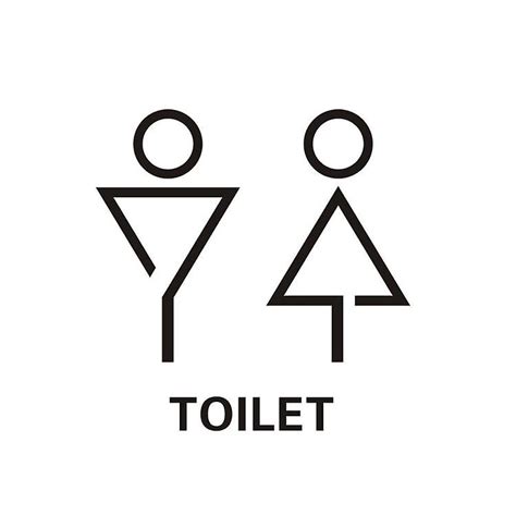 19 X 14cm Personalized Restroom Sign Wc Sign Toilet Sign Style
