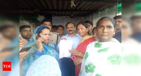 Dhanoli Women Lead Protest Against Waterlogging Power Cuts And Damaged