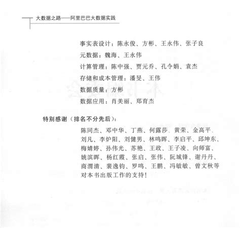 大数据之路：阿里巴巴大数据实践