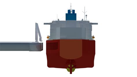 Lng Carrier Membrane Type 3d Model Turbosquid 1249003