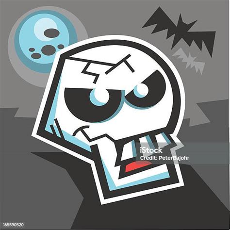 웃음소리 스컬 공포 무서움에 대한 스톡 벡터 아트 및 기타 이미지 공포 무서움 달 하늘 만화 Istock