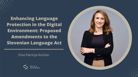 Enhancing Language Protection In The Digital Environment Proposed