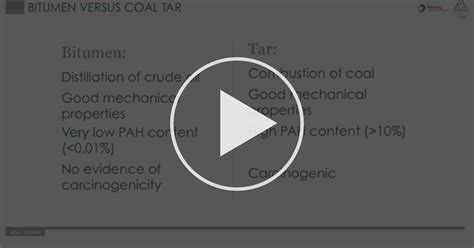 Difference Between Bitumen Cement And Coal Tar Bitumen Market Generalities The