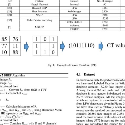 Several Existing Gender Recognition Methods And Their Accuracy Download Table