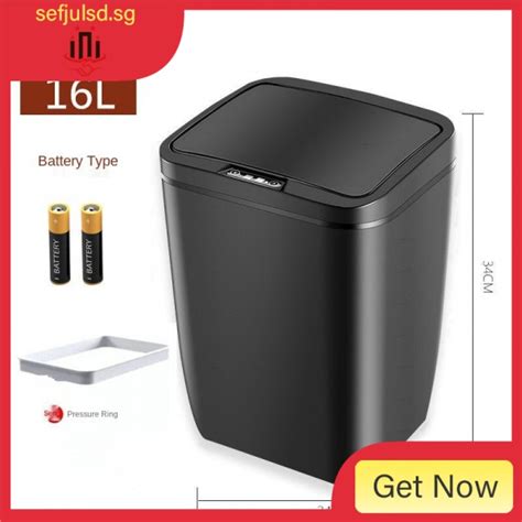 Smart Trash Can Wireless Sensor Automatic Trash Bin Touchless Garbage