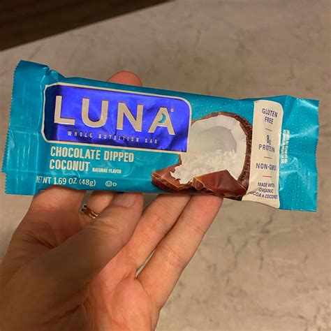 Luna Chocolate Dipped Coconut Bar Reviews Abillion
