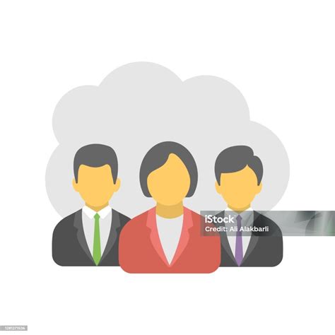 플랫 디자인 스타일의 원격 인력 아이콘 그림 원격 비즈니스 팀 관리 개념에 대한 스톡 벡터 아트 및 기타 이미지 개념