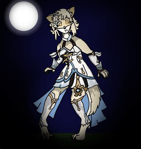 Werewolf Lumine By Bandanawaddledee2138 On Deviantart