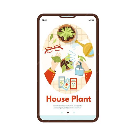 Premium Vector Onboarding Mobile Page On Topic Of Urban Jungle Concept Flat Vector