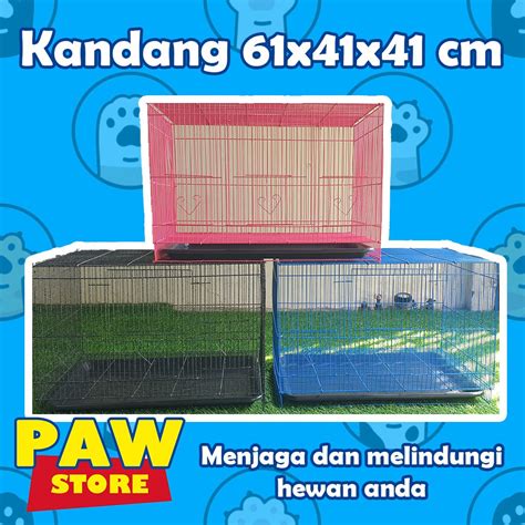 Jual Kandang Umbaran Size JUMBO Untuk Kucing Anjing Burung Besi Model Lipat Praktis Indonesia