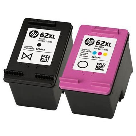 HP 62XL Black & 62XL Colour