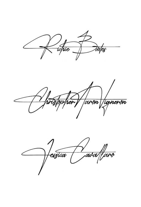 Tuhin8 I Will Design Handwritten Signature Scripted Cursive Logo