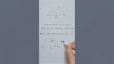 [중3 2]원주각의 성질 2 Youtube