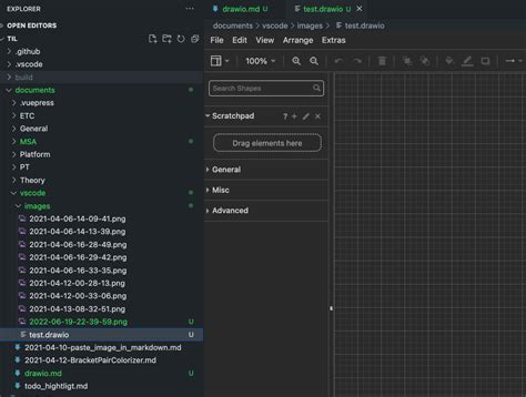 Drawio로 Vscode에서 다이어그램 작성하기 Today Eddie Learned
