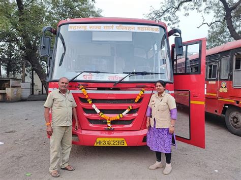 Maharashtra Nashik News Nashik St Depot Got Bs Six Bus Owned By St